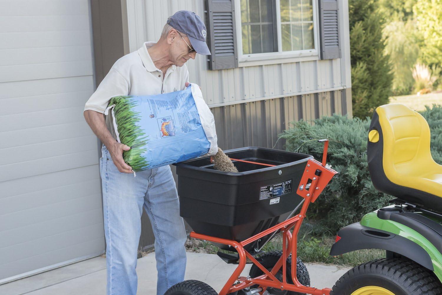 Agri-Fab 45-0288 175 lb. Tow-Behind Lawn & Garden Drop Spreader for ...